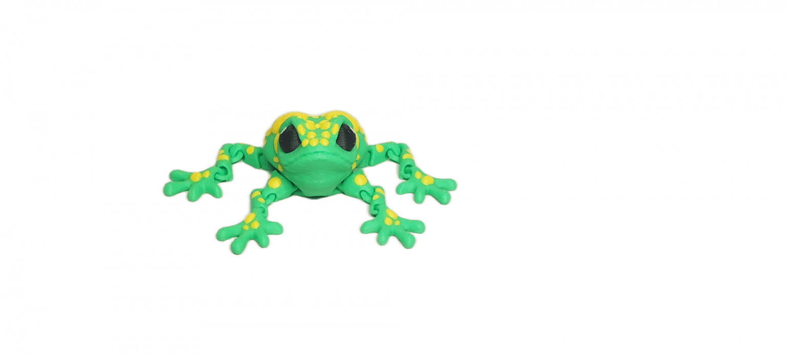 Articulated Spotted Toad Toy - 3DPRINTHIVE